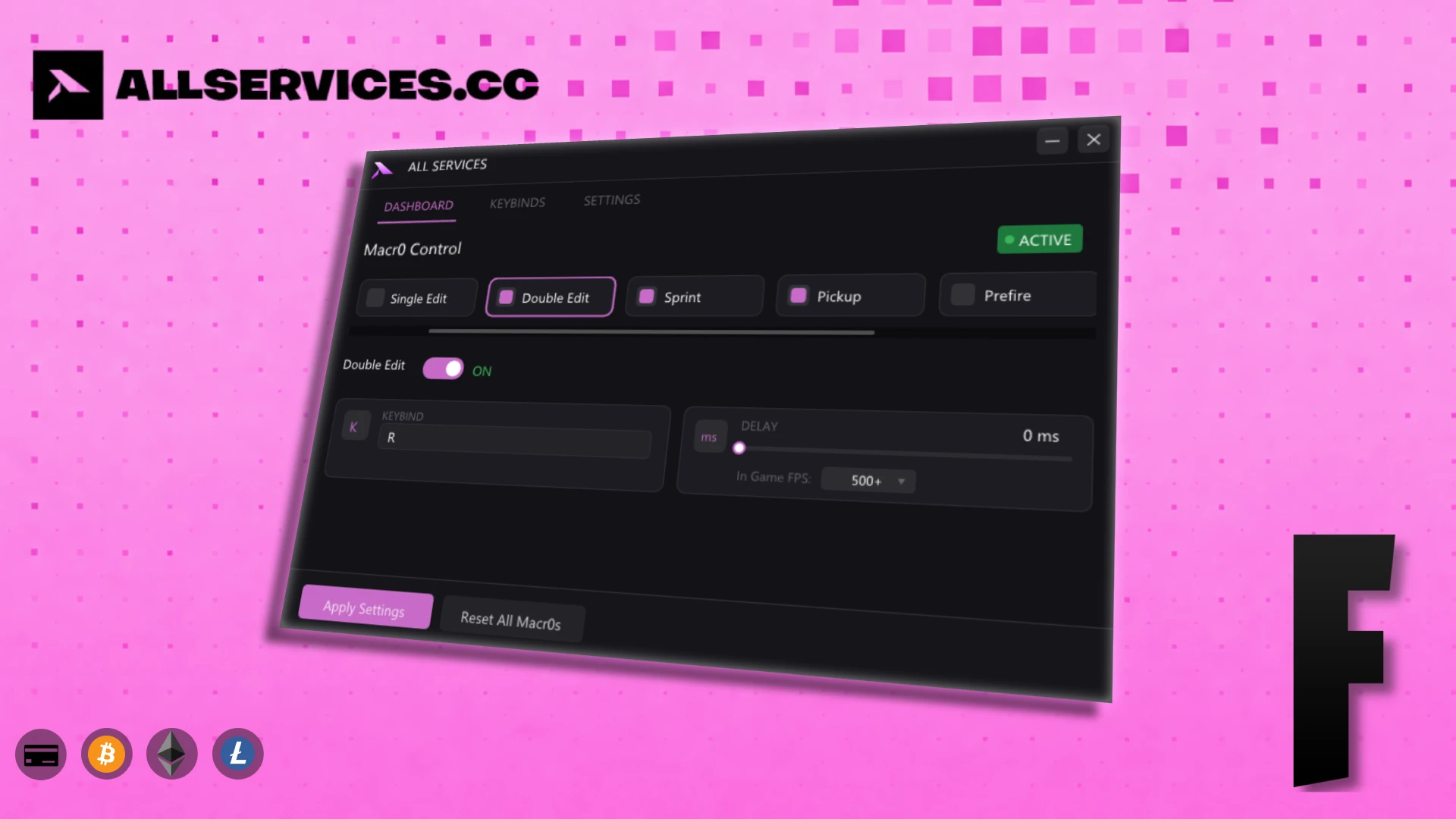 9 in 1 Macro Utility - All Services